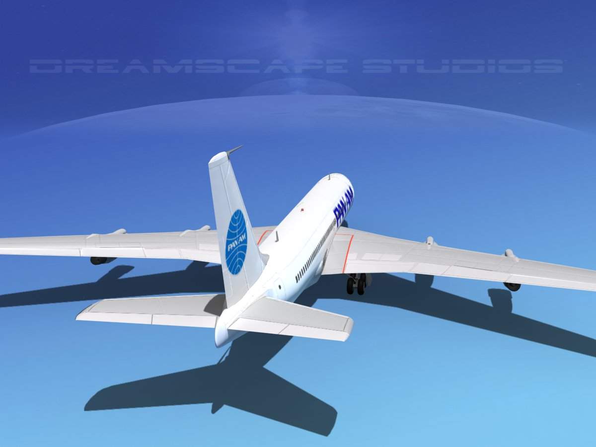 Boeing 707 Pan Am - 3D Model by Dreamscape Studios