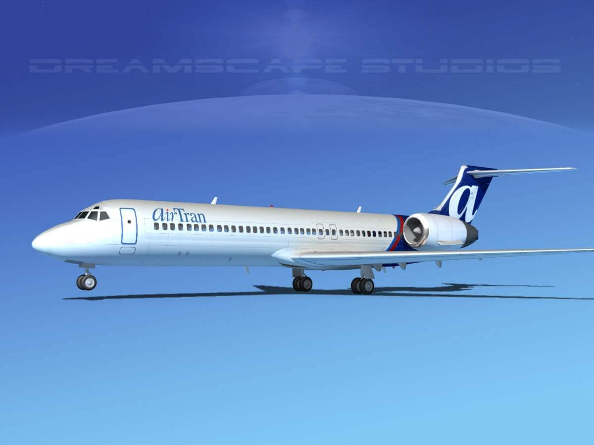 Boeing 717 Airtran Interior