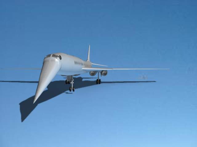 Boeing 733 SST Eastern Airlines - 3D Model by Dreamscape Studios