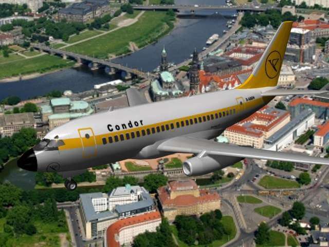 Boeing 737-100 Condor 3D Model by Dreamscape Studios