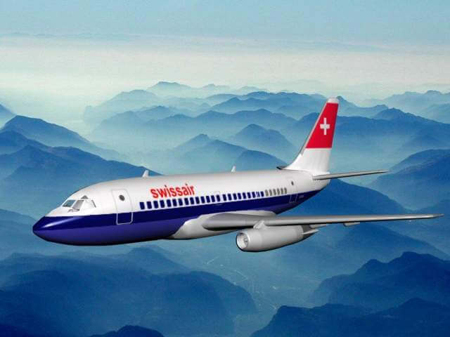 Boeing 737-100 Swissair 3D Model by Dreamscape Studios