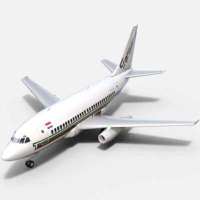 Boeing 737-100 Transavia 3D Model by Dreamscape Studios