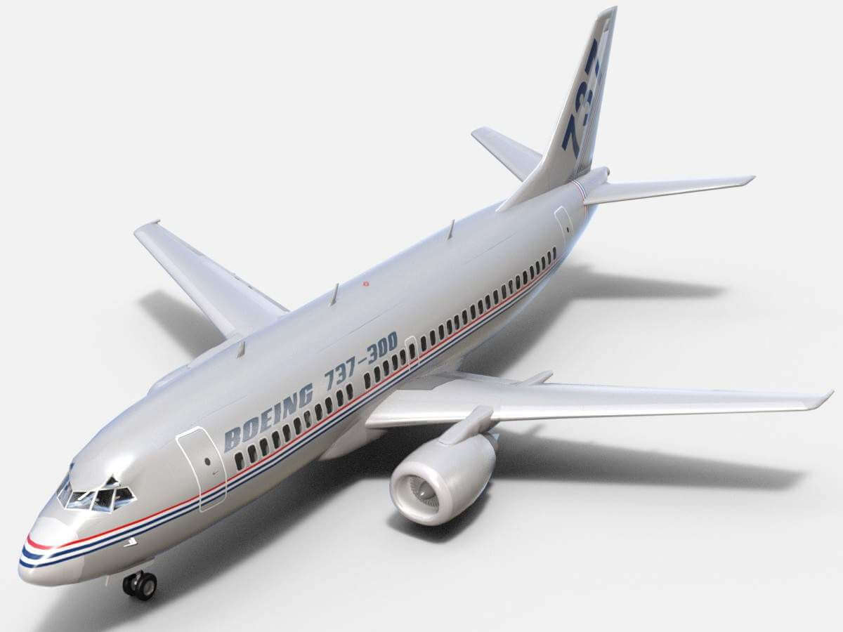Boeing 737-300 Boeing 3D Model by Dreamscape Studios