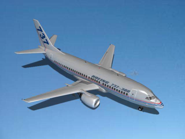 Boeing 737-300 Boeing 3D Model by Dreamscape Studios