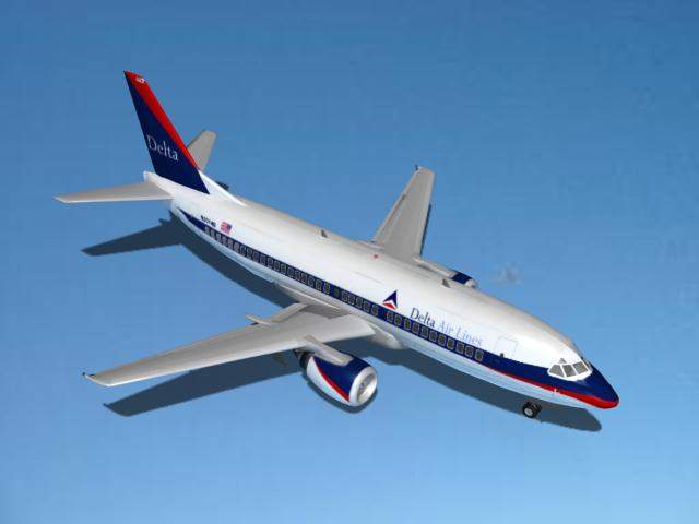 Boeing 737-300 Delta 3D Model by Dreamscape Studios