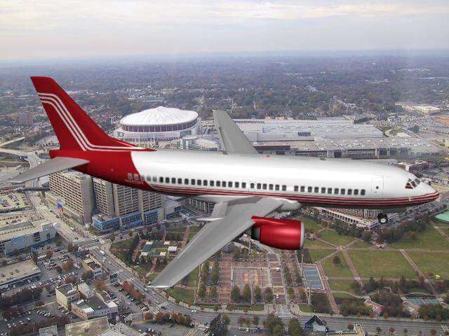 Boeing 737-300 Executive Aircraft 3D Model by Dreamscape Studios