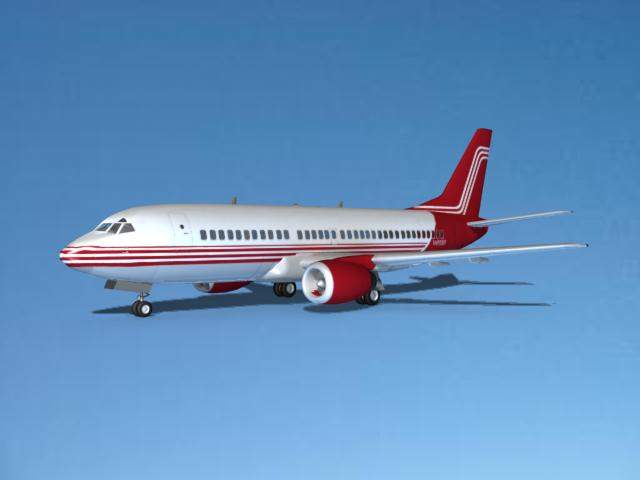 Boeing 737-300 Executive Aircraft 3D Model by Dreamscape Studios