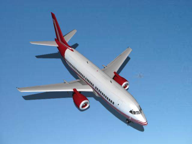 Boeing 737-300 Executive Aircraft 3D Model by Dreamscape Studios