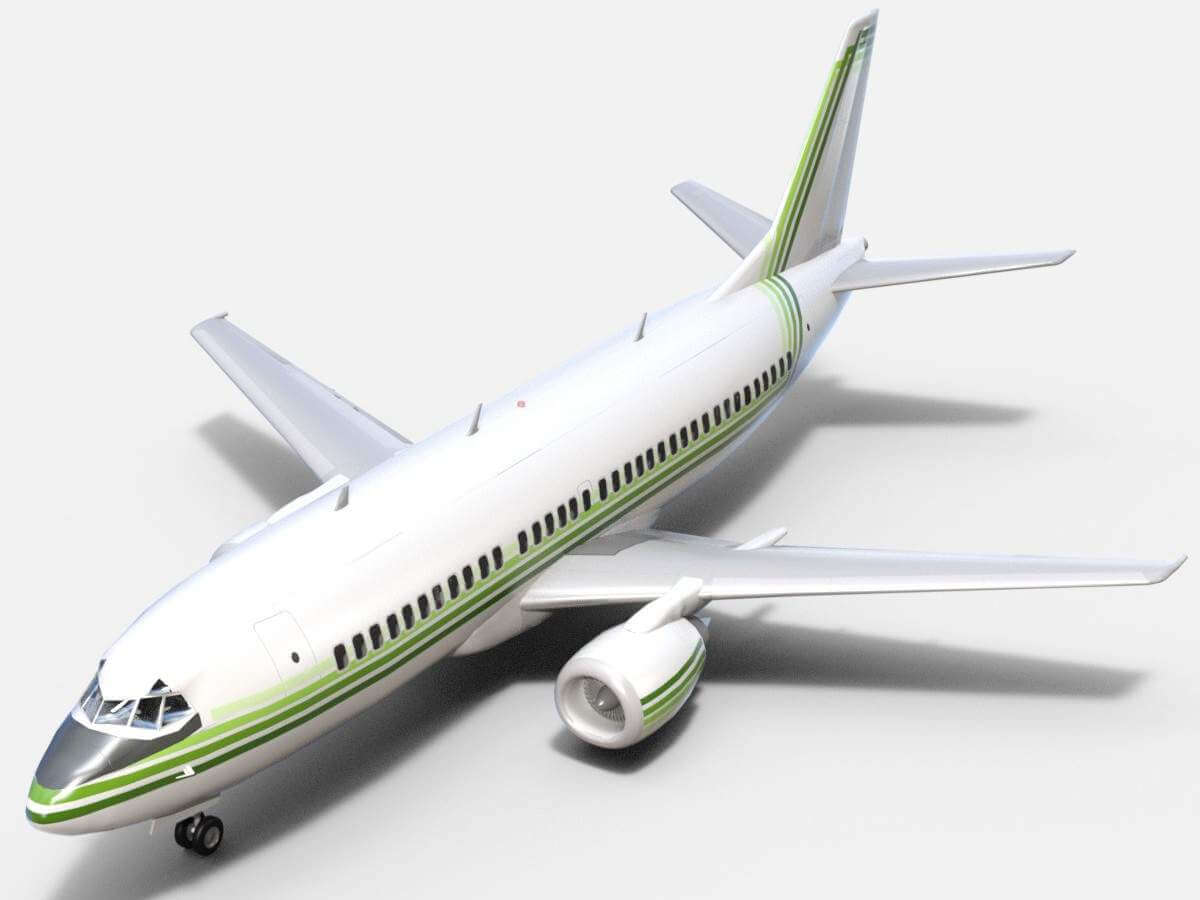 Boeing 737-300 Executive Aircraft 3D Model by Dreamscape Studios
