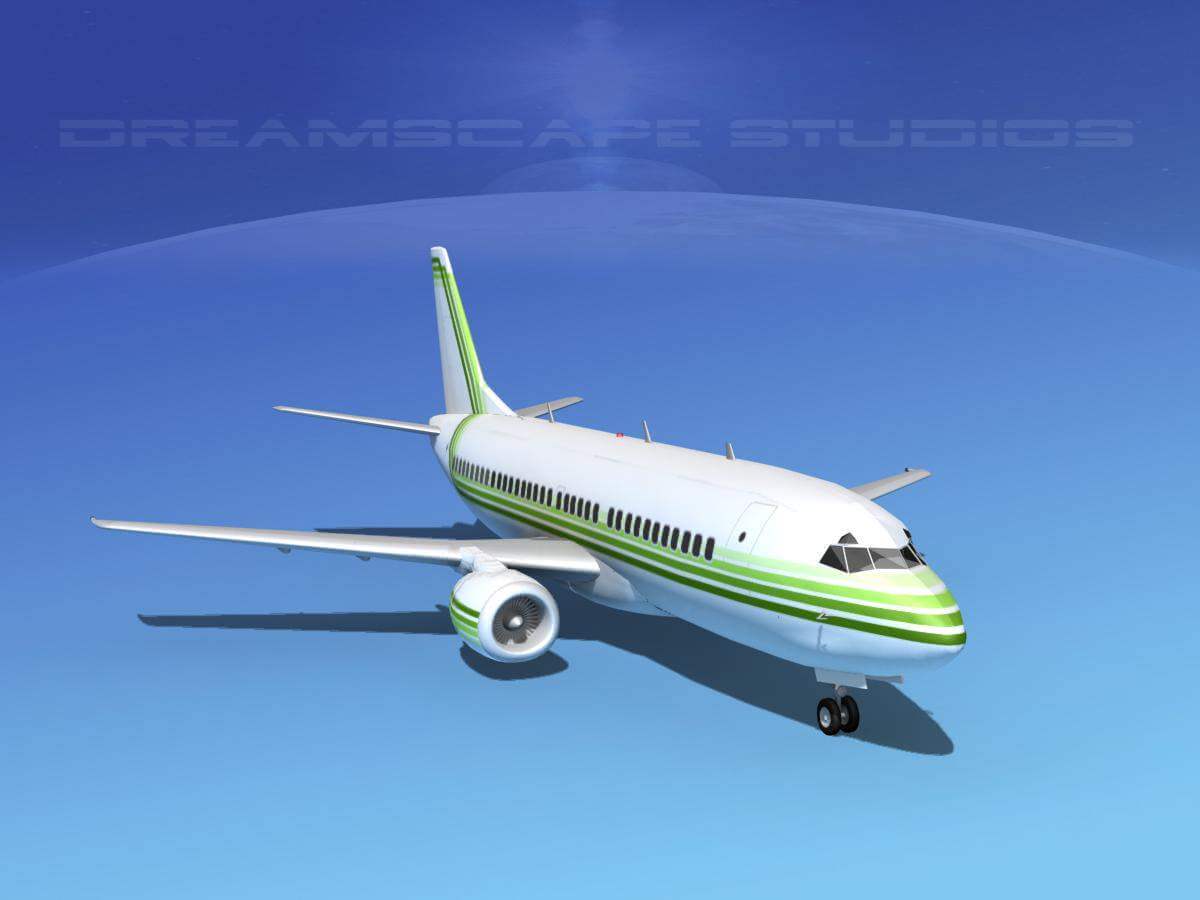 Boeing 737-300 Executive 3D Model by Dreamscape Studios