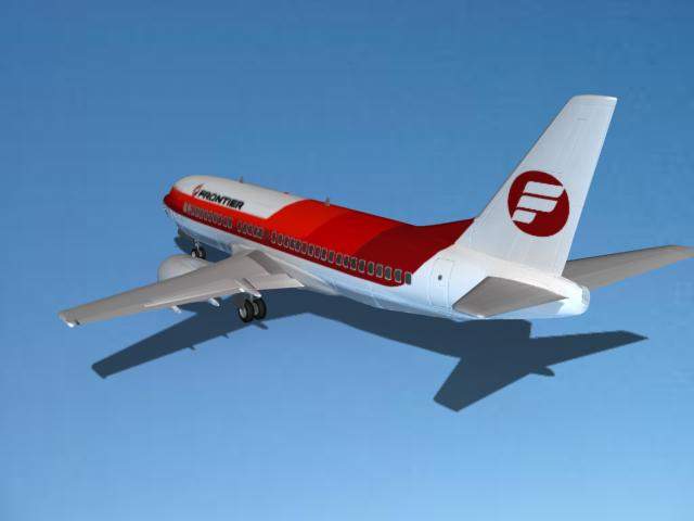 Boeing 737-300 Frontier 3D Model by Dreamscape Studios