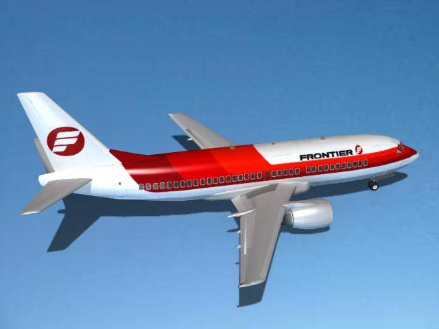 Boeing 737-300 Frontier 3D Model by Dreamscape Studios