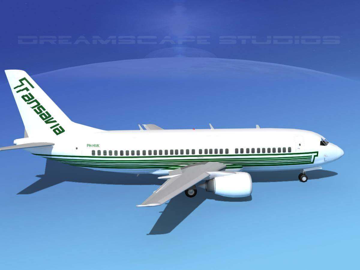 Boeing 737-300 Transavia 3D Model by Dreamscape Studios