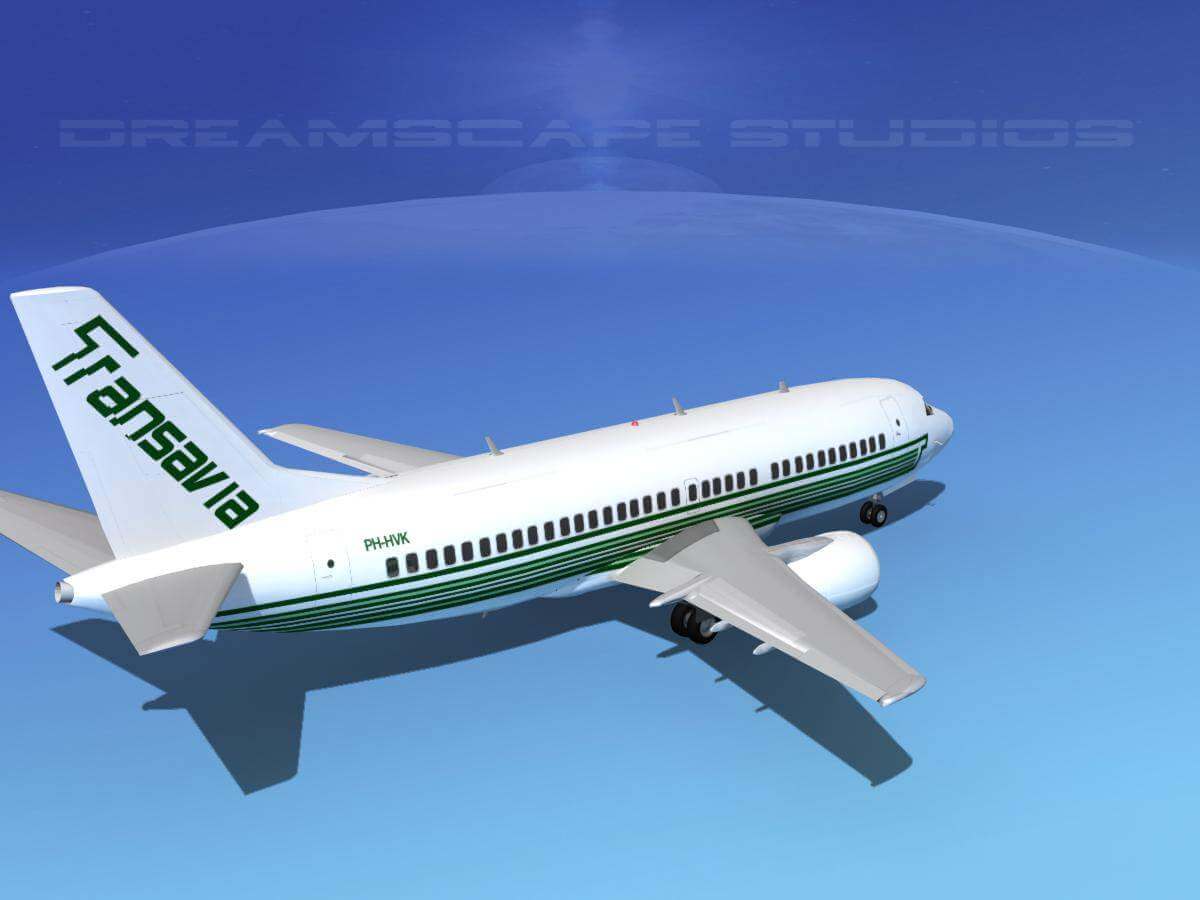 Boeing 737-300 Transavia 3D Model by Dreamscape Studios