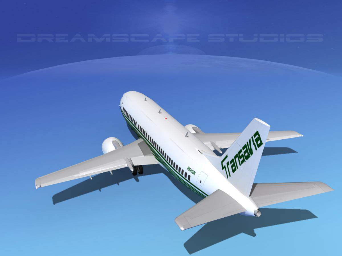 Boeing 737-300 Transavia 3D Model by Dreamscape Studios