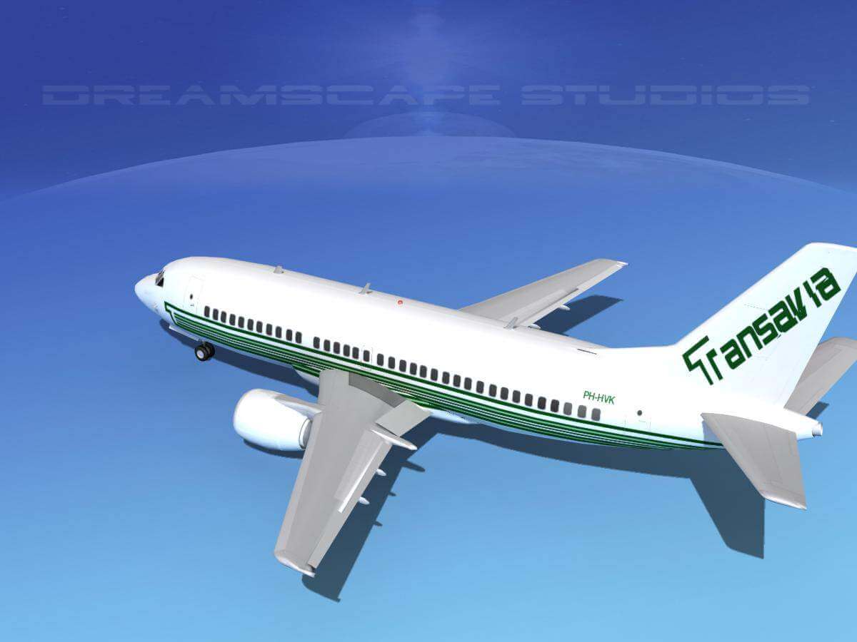 Boeing 737-300 Transavia 3D Model by Dreamscape Studios