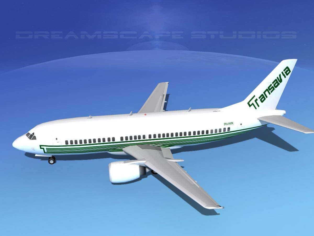 Boeing 737-300 Transavia 3D Model by Dreamscape Studios