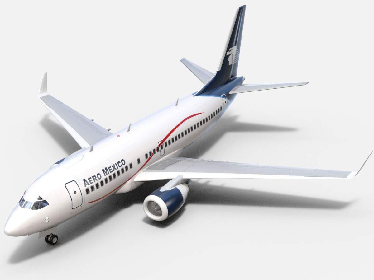 Boeing 737-700ER Aero Mexico - 3D Model by Dreamscape Studios