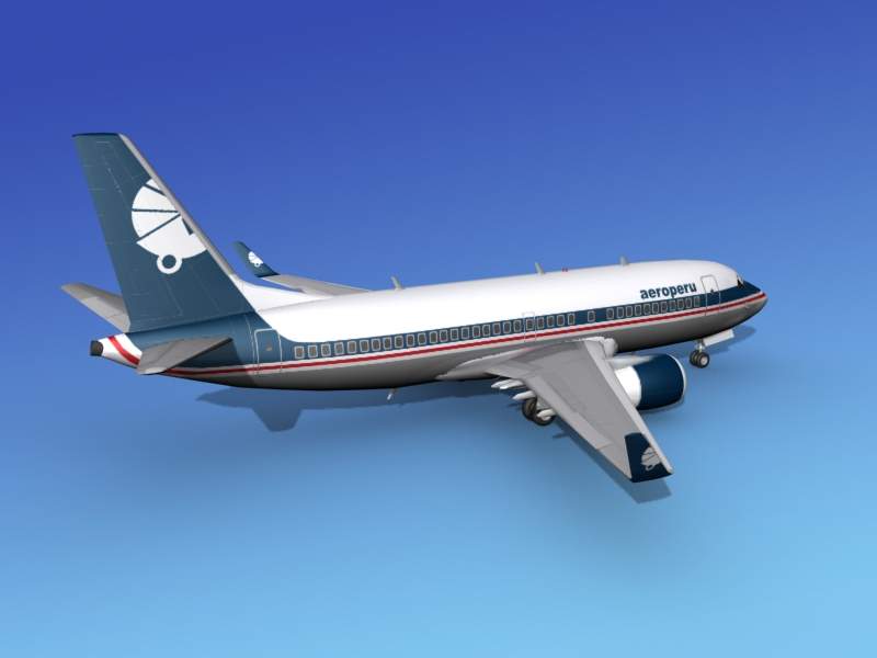 Boeing 737-700ER Aeroperu 3D Model by Dreamscape Studios