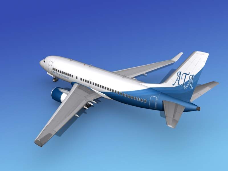 Boeing 737-700ER Air Transat 3D Model by Dreamscape Studios