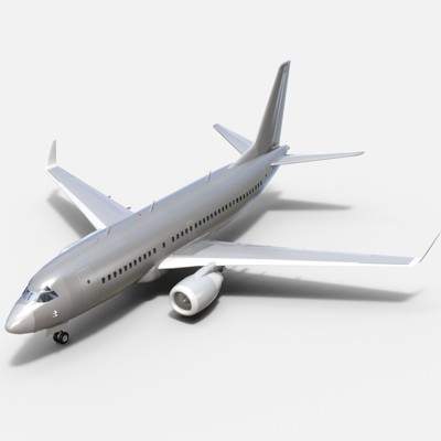 Boeing 737-700ER Continental 3D Model by Dreamscape Studios
