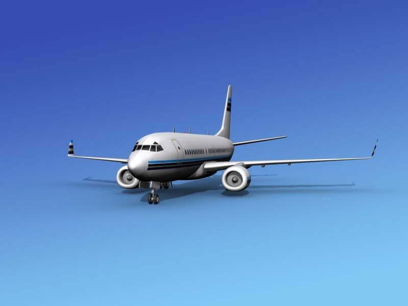 Boeing 737-700ER Corporate 3D Model by Dreamscape Studios