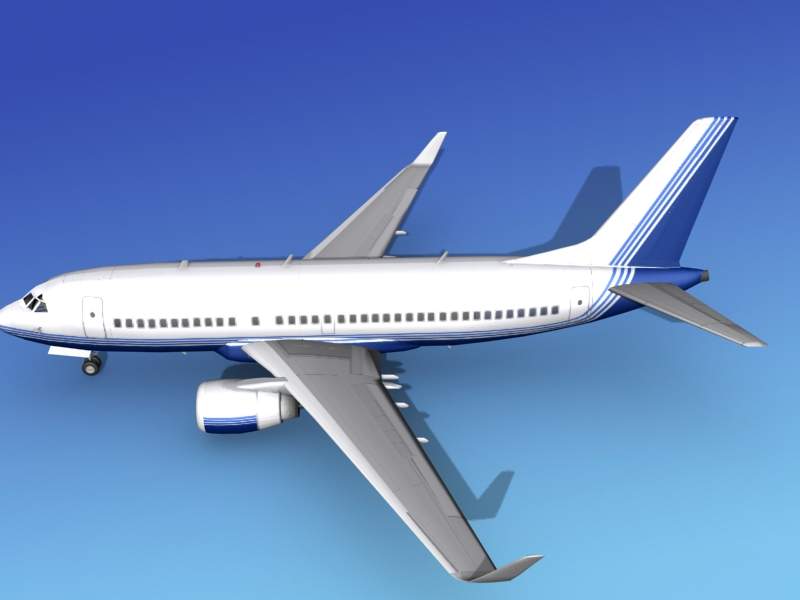 Boeing 737-700ER Corporate 3D Model by Dreamscape Studios