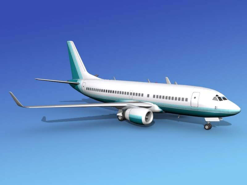Boeing 737-700ER Corporate 3D Model by Dreamscape Studios