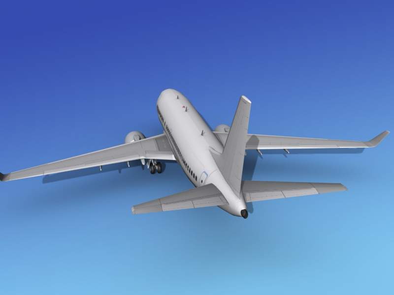 Boeing 737-700ER Unmarked 3D Model by Dreamscape Studios