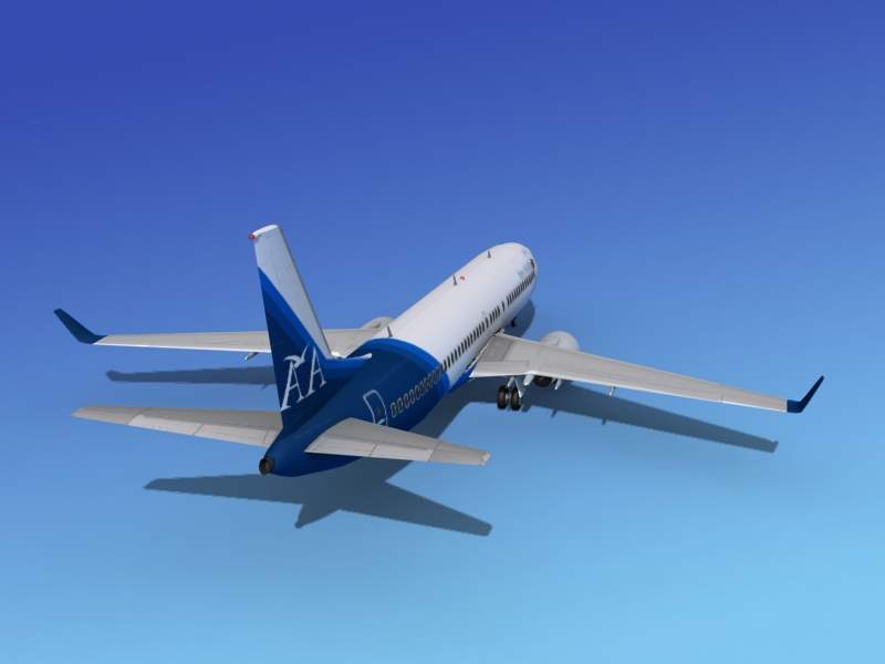 Boeing 737-800ER Aero Atlantic 3D Model by Dreamscape Studios