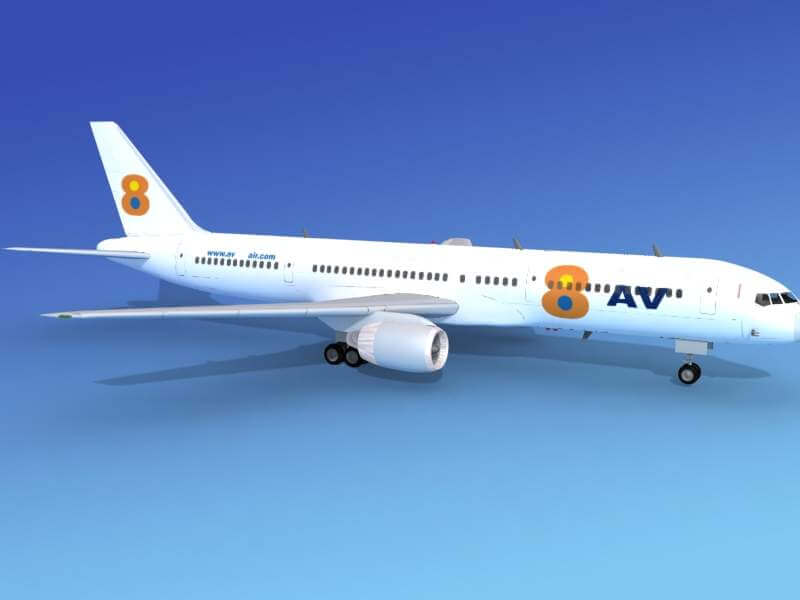 Boeing 757-200 AV8 Air 3D Model by Dreamscape Studios