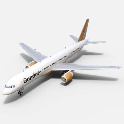 Boeing 757-200 Condor 3D Model by Dreamscape Studios