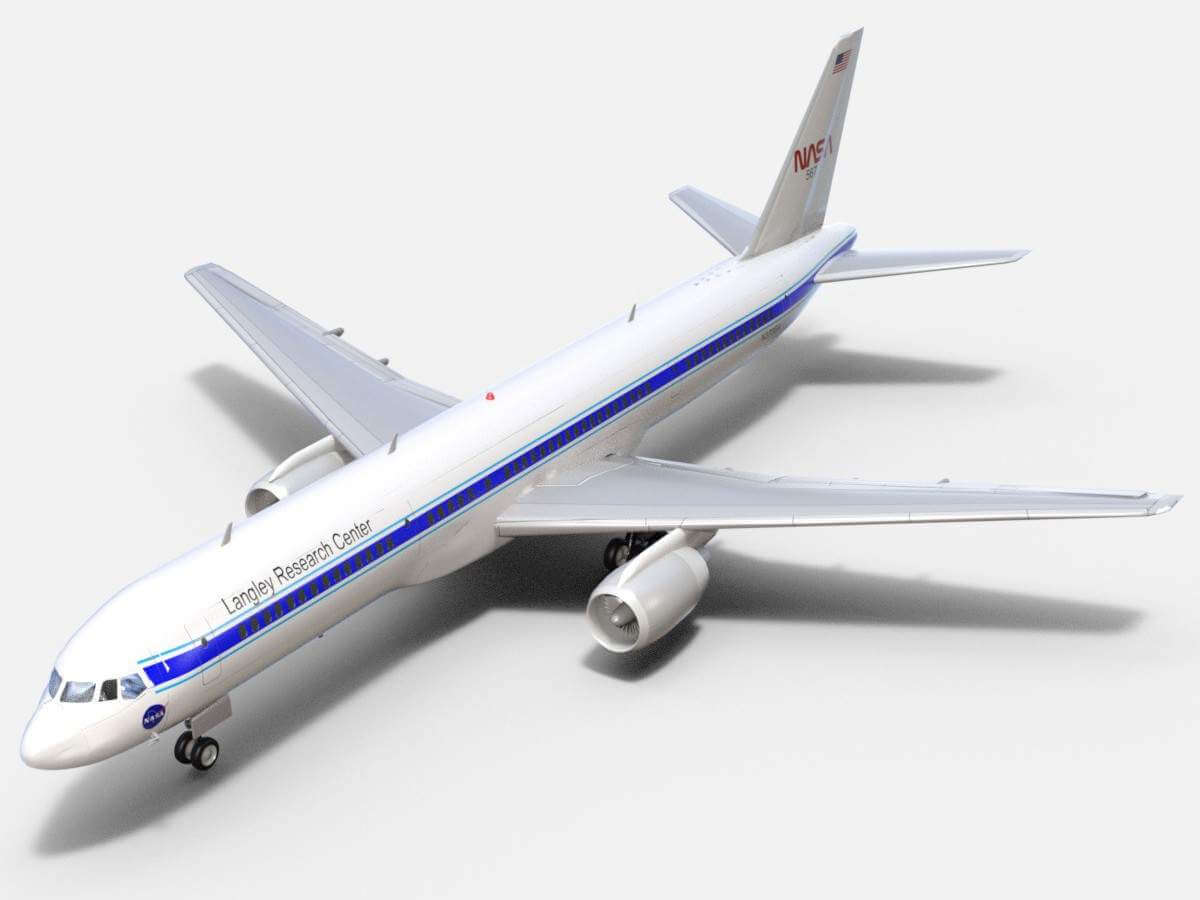 Boeing 757-200 NASA 3D Model by Dreamscape Studios
