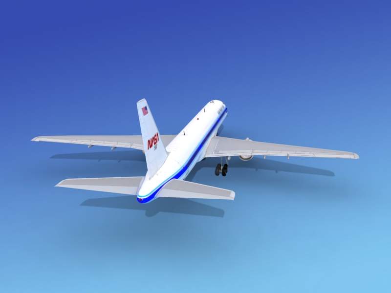 Boeing 757-200 NASA 3D Model by Dreamscape Studios