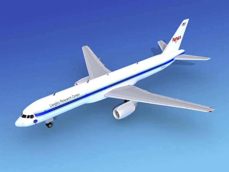 Boeing 757-200 NASA 3D Model by Dreamscape Studios