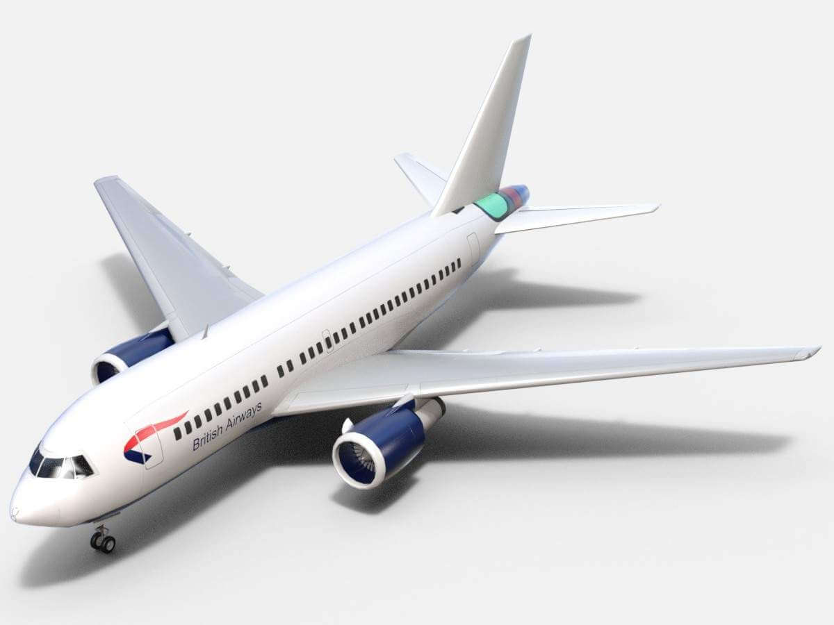 Boeing 767-100 British Airways 3D Model by Dreamscape Studios