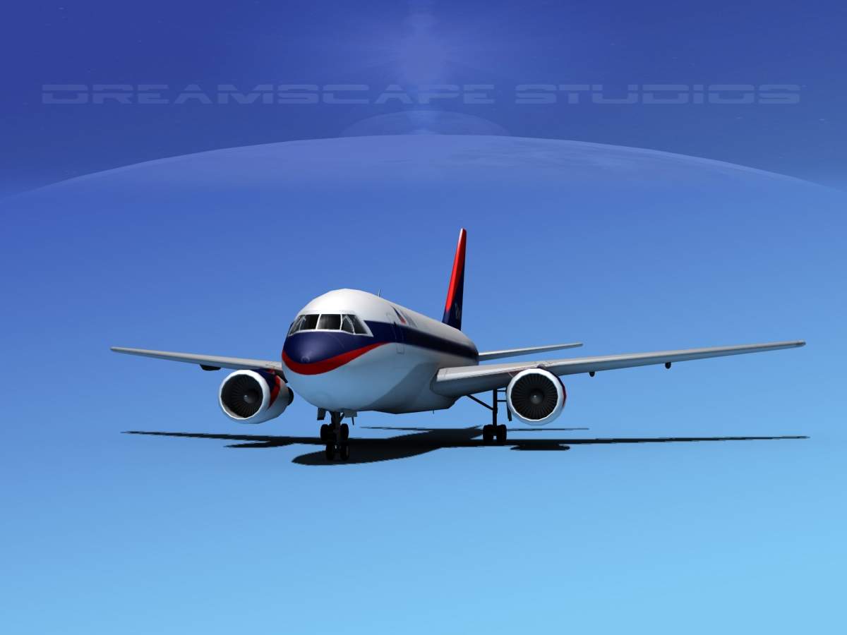 Boeing 767-100 Delta 3D Model by Dreamscape Studios