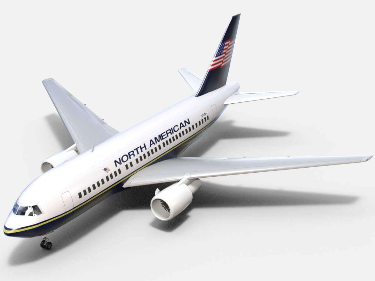 Boeing 767-200ER North American 3D Model by Dreamscape Studios