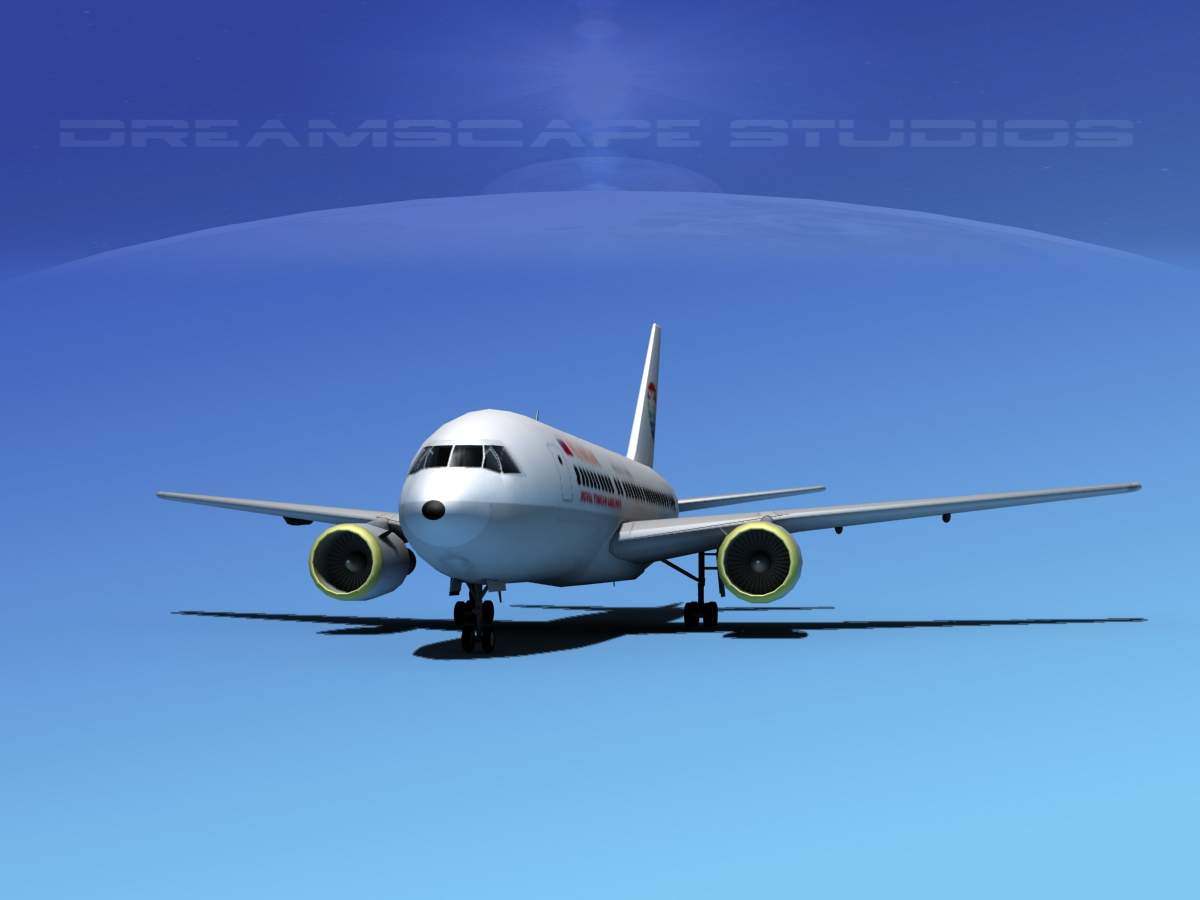 Boeing 767-200ER Polynesian 3D Model by Dreamscape Studios