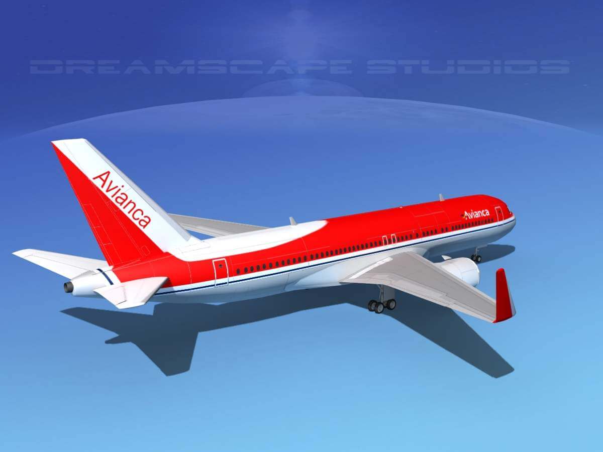 Boeing 767-300 Avianca 3D Model by Dreamscape Studios