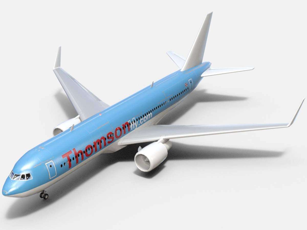 Boeing 767-300 Thomson Fly 3D Model by Dreamscape Studios