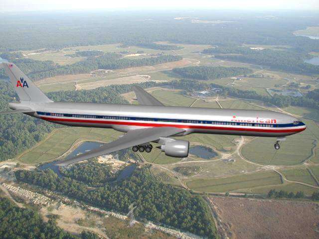 Boeing 777-300 American Airlines 3D Model by Dreamscape Studios