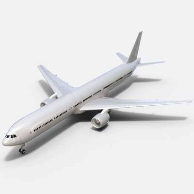 Boeing 777-300 Base model by Dreamscape Studios