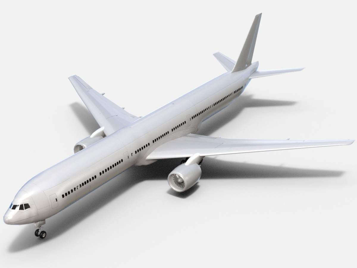 Boeing 777-300 Boeing 3D Model by Dreamscape Studios