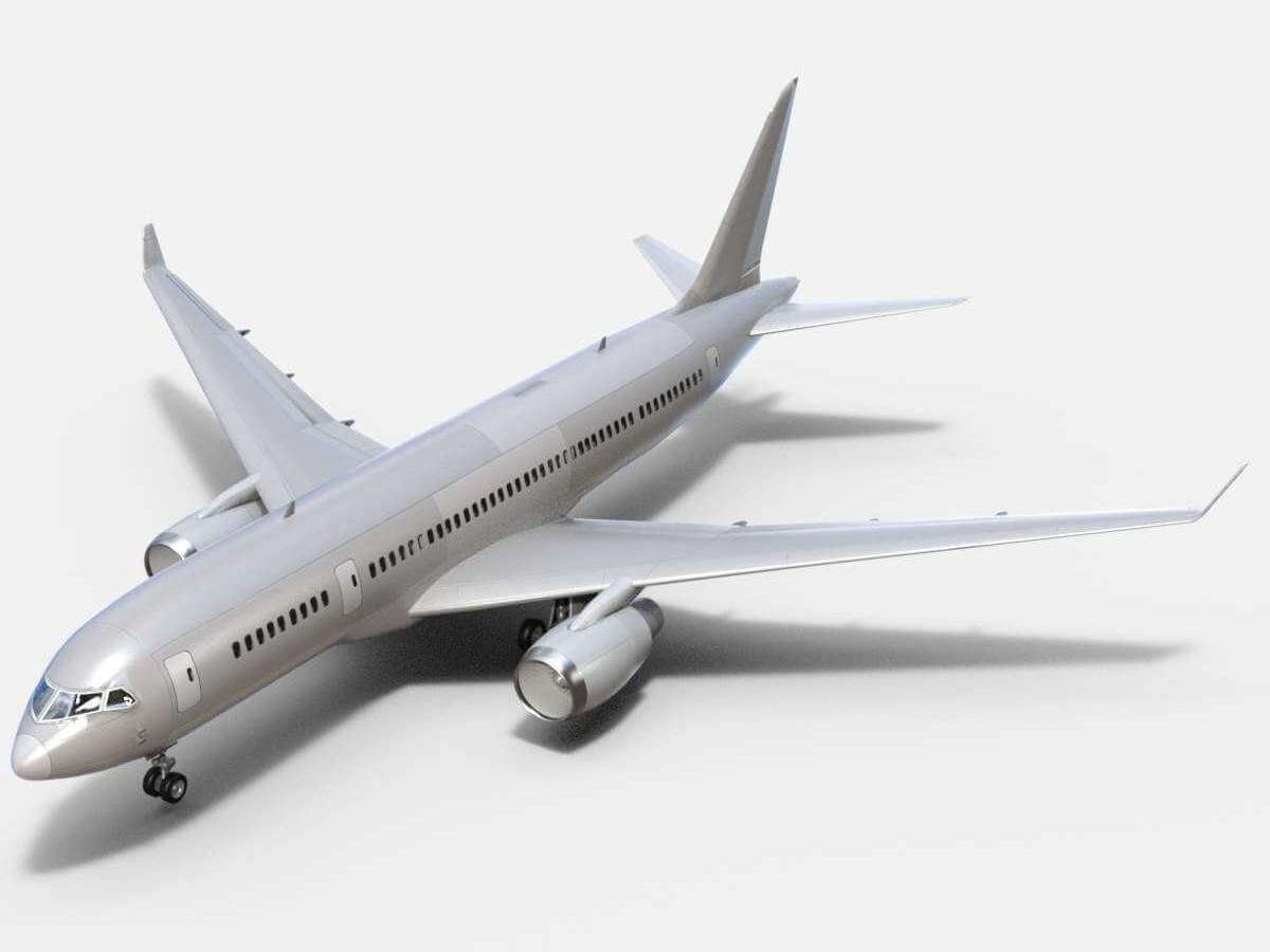 Boeing 787-8 Bare Metal - 3D Model by Dreamscape Studios