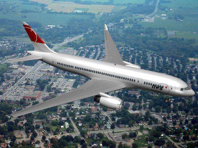 Boeing 787-8 Northwest Airlines 3D Model by Dreamscape Studios