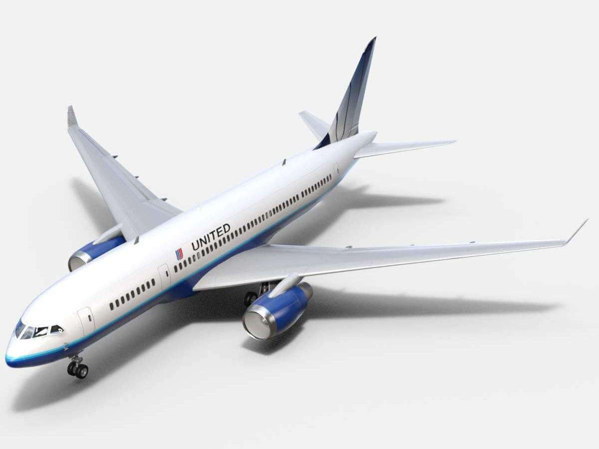 Boeing 787-8 United Airlines 3D Model by Dreamscape Studios