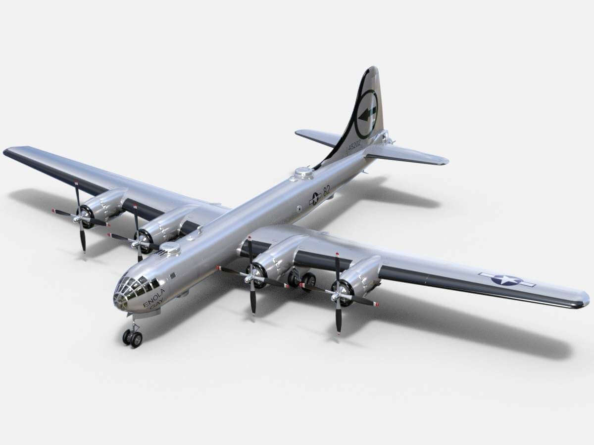 US Army 1:144 World War II B-29 Superfortress Bomber B29, 45% OFF