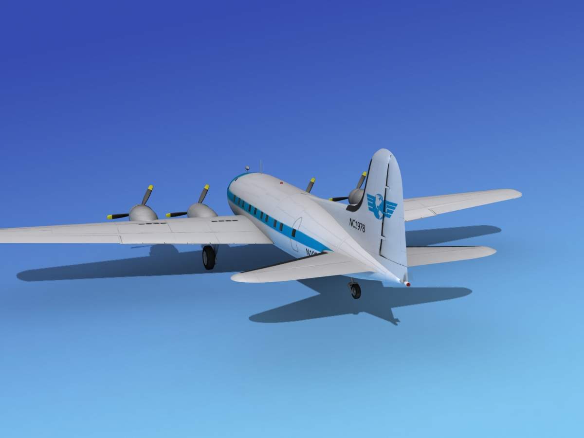 Boeing B307 Stratoliner IA - 3D Model by Dreamscape Studios