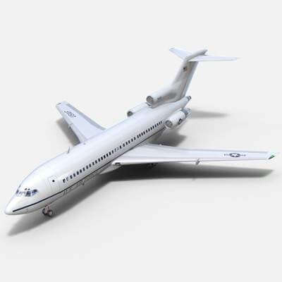 Boeing C-22A USAF 3D Model by Dreamscape Studios